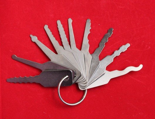 Covert Lock Pick Jigglers Set GOSO Lock Picks