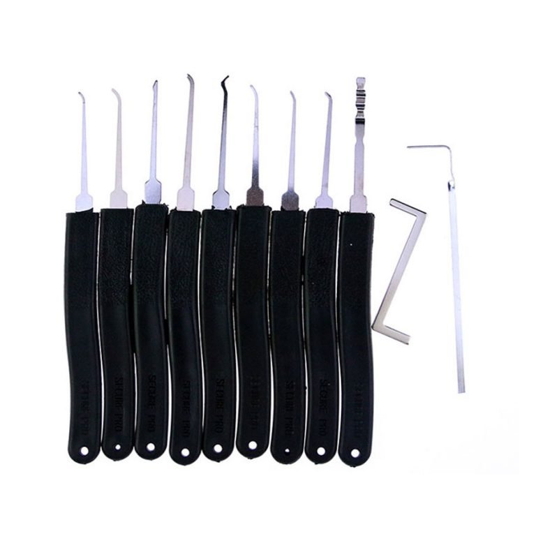 GOSO 12 Pieces Lock Pick Set with Leather Case - GOSO Lock Picks