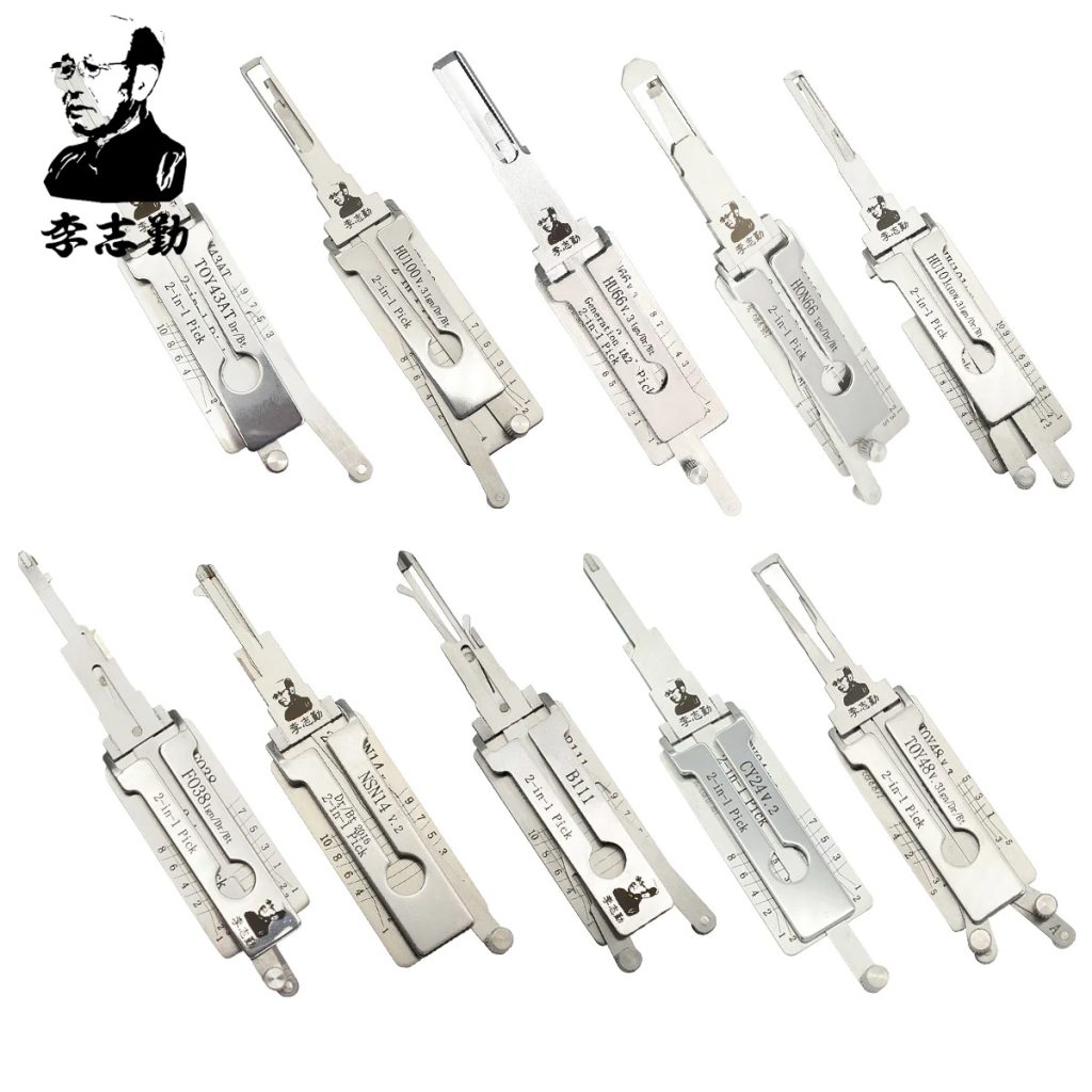 Ultimate Lishi 10-Tool Automotive Lock Picking & Decoding Set - GOSO ...