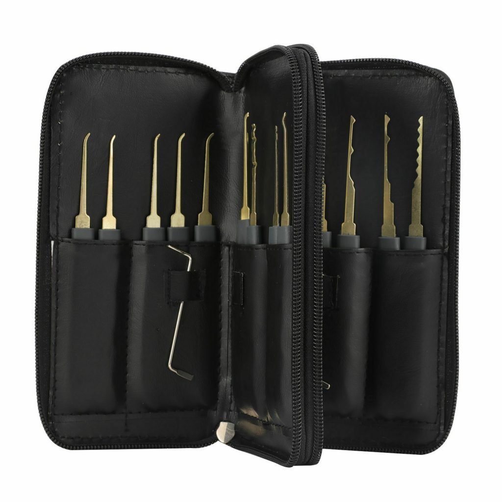 GOSO 24 Piece Lock Pick Set Transparent Practice Padlock Bundle - GOSO Lock Picks